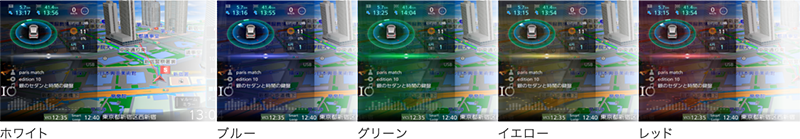 メニュー表示＆GUI | MDV-M910HDF | カーナビ | KENWOOD