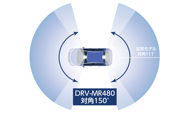 DRV-MR480 | ドライブレコーダー | KENWOOD