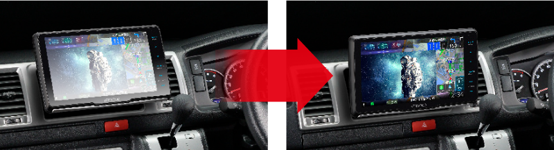 フローティング 大画面 | MDV-M911HDF | カーナビ | KENWOOD