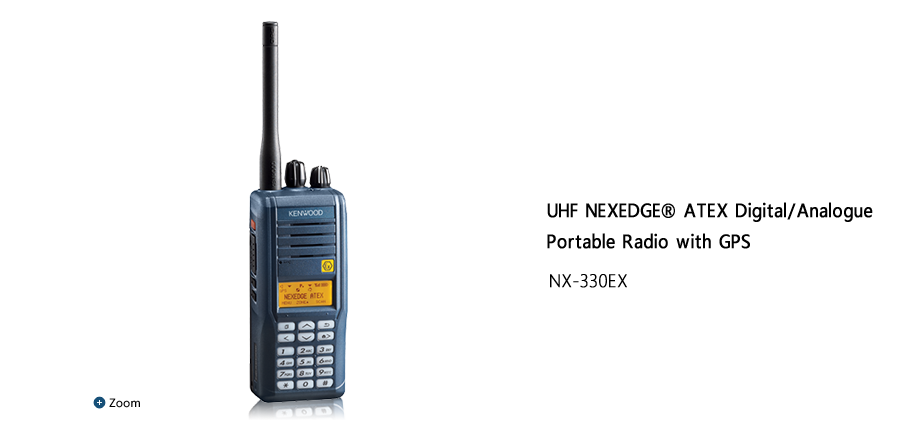 NX-330EX UHF Digital & FM Portable Radio - NEXEDGE KENWOOD